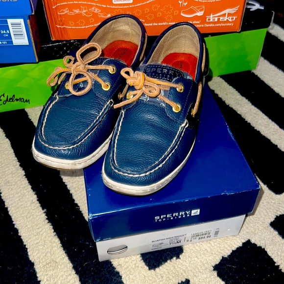 Sperry | Shoes | Sperry Topsider Bluefish Navywhale Size 75 | Poshmark